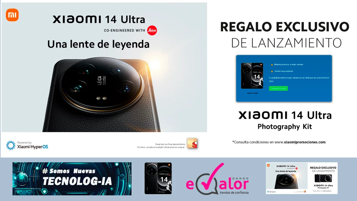 Xiaomi presenta el impresionante Xiaomi Mi 14 Ultra